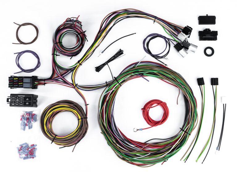 12 Circuit Wiring Harness Kit, Mini Fuse Box, Suit Chev Ford GM Hot Rod ...