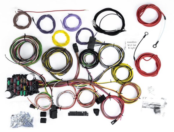 22 Circuit Wiring Harness Kit, Suit Chev Ford GM Hot Rod - Australian ...