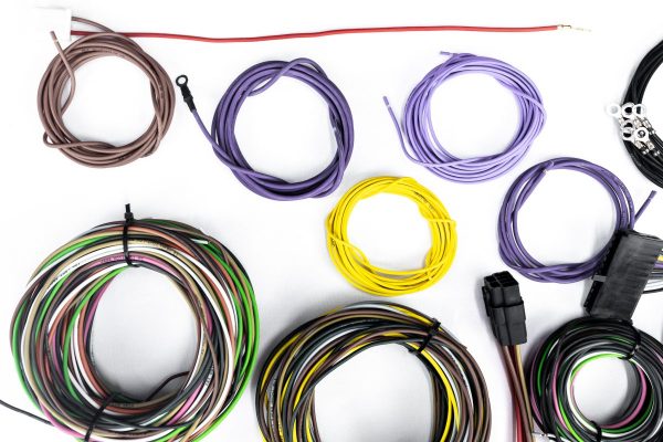 22 Circuit Wiring Harness Kit, w/ Headlight And Dimmer Switch, Suit ...