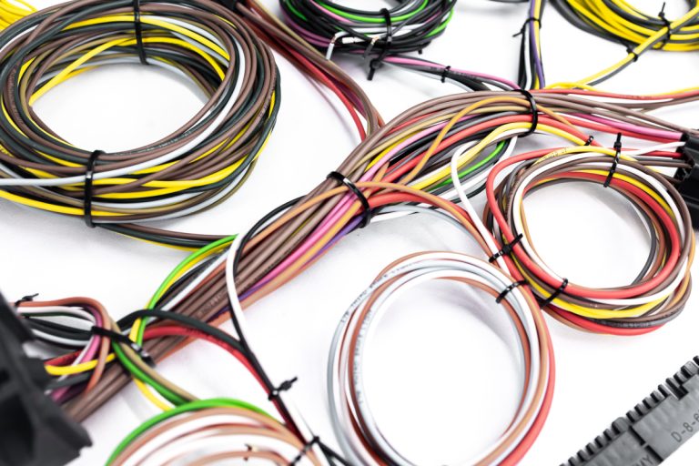 22 Circuit Wiring Harness Kit, w/ Headlight And Dimmer Switch, Suit ...