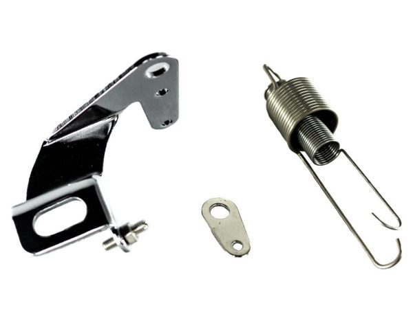 Chrome Throttle Cable Bracket, Suit Holley, Edelbrock 4 Barrel Carb ...