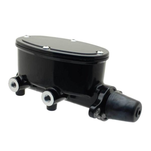 8 Inch Black Dual Diaphragm Brake Booster, Oval Master Cylinder Kit ...