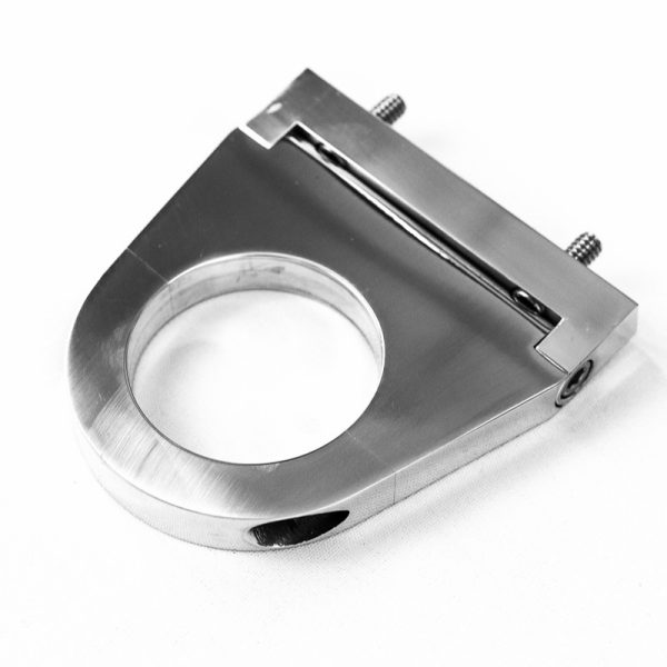 Polished Billet 2.00 x 2.5 Inch Column Drop & Breakaway Mount Set ...
