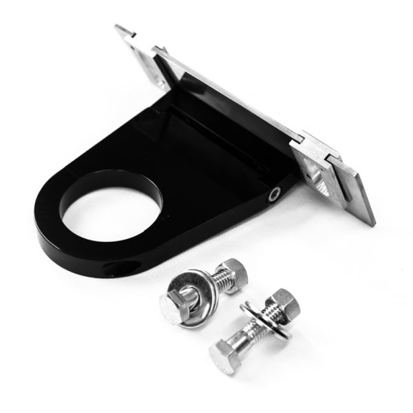 Black Billet 2.00 x 3.5 Inch Column Drop & Breakaway Mount Set ...