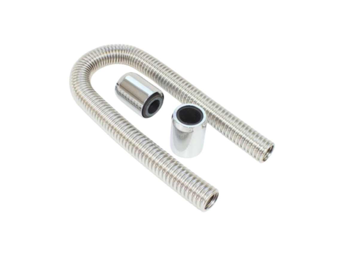 36 Inch Flexible Radiator Hose Kit, Stainless Steel - Australian Rod ...