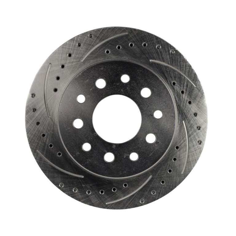 Ford 9 Inch Disc Brake Kit w/ Drilled & Slotted Rotors, E-Brake Caliper ...