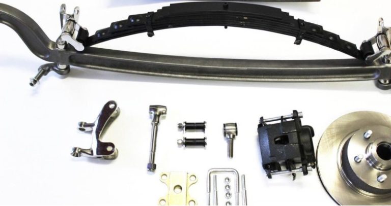 Ford Hot Rod I-Beam Front End With Polished Stainless 4 Bars ...