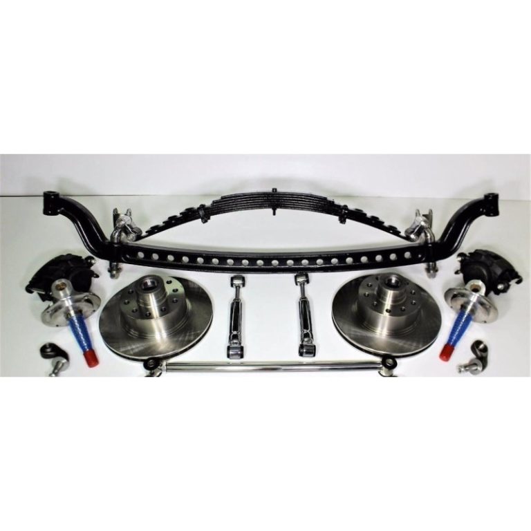 Ford Hot Rod I-Beam Front Suspension With Polished Stainless Hairpins ...