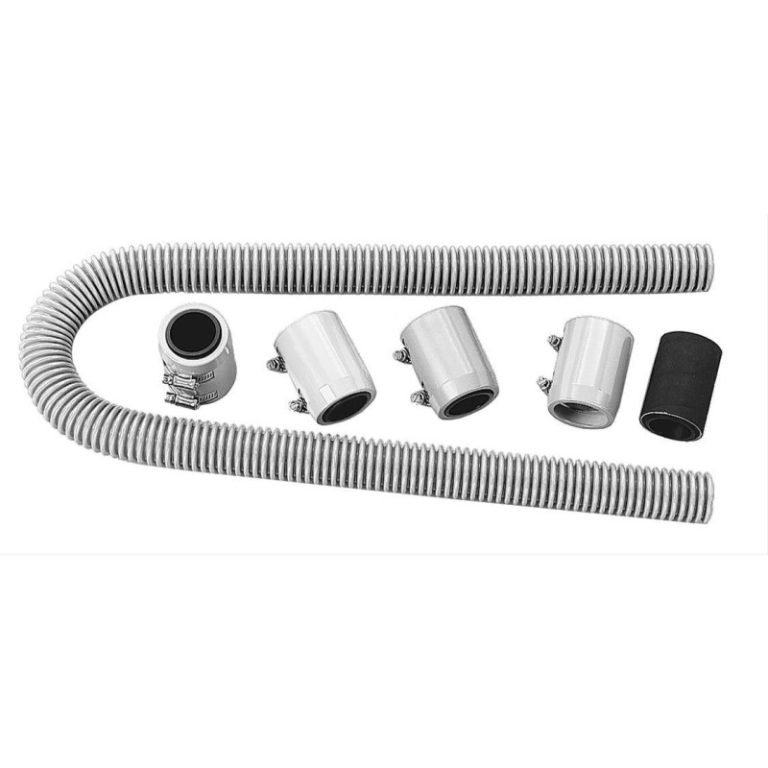 48 Inch Flexible Radiator Hose Kit, Stainless Steel - Australian Rod ...