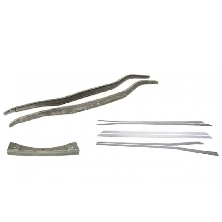 1932 Ford Stamped Chassis Rail Kit w/ Boxing Plates, Front Cross Member ...