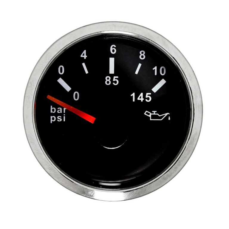 Black Dial 6 Gauge Set, GPS Speedo - Australian Rod & Custom Components