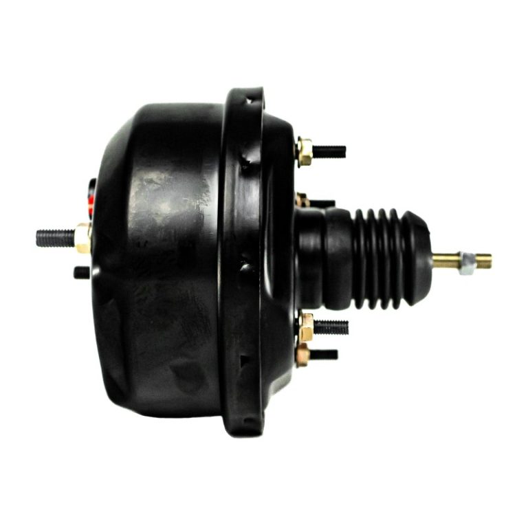 Black 7 Inch Single Diaphragm Brake Booster & Master Cylinder Kit ...