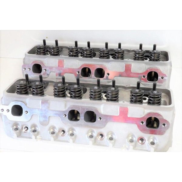 Small Block Chev Aluminium Cylinder Heads COMPLETE Including Roller ...