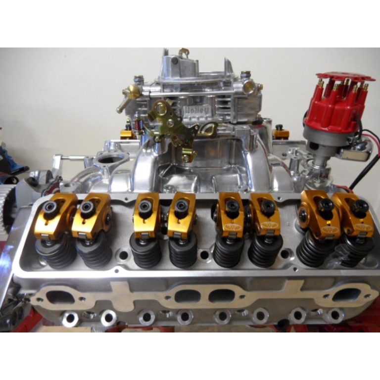 Small Block Chev Aluminium Cylinder Heads COMPLETE Including Roller ...