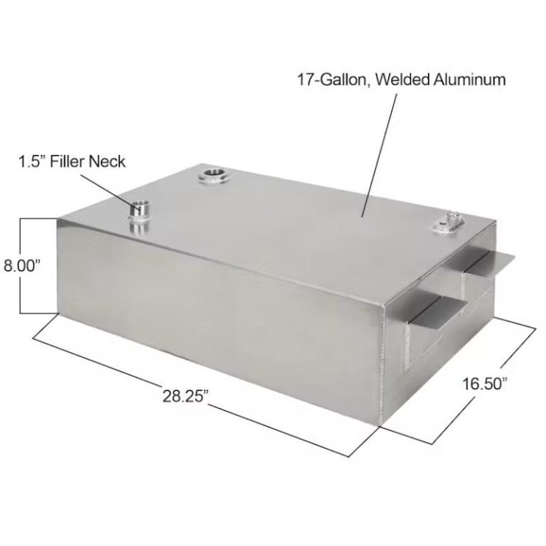 65 Litre Aluminium Under Tray Fuel Tank, Suit 1948-60 Ford Pickup ...