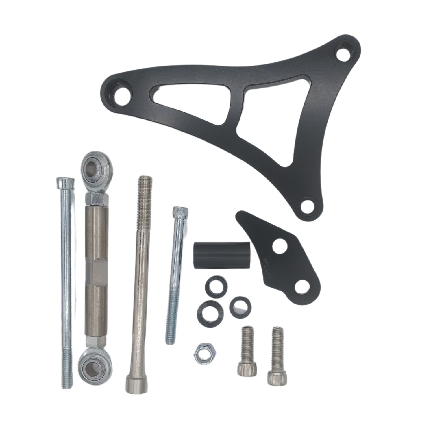 Ford Windsor 289-302 Black Billet Alternator Bracket, Drivers Side ...