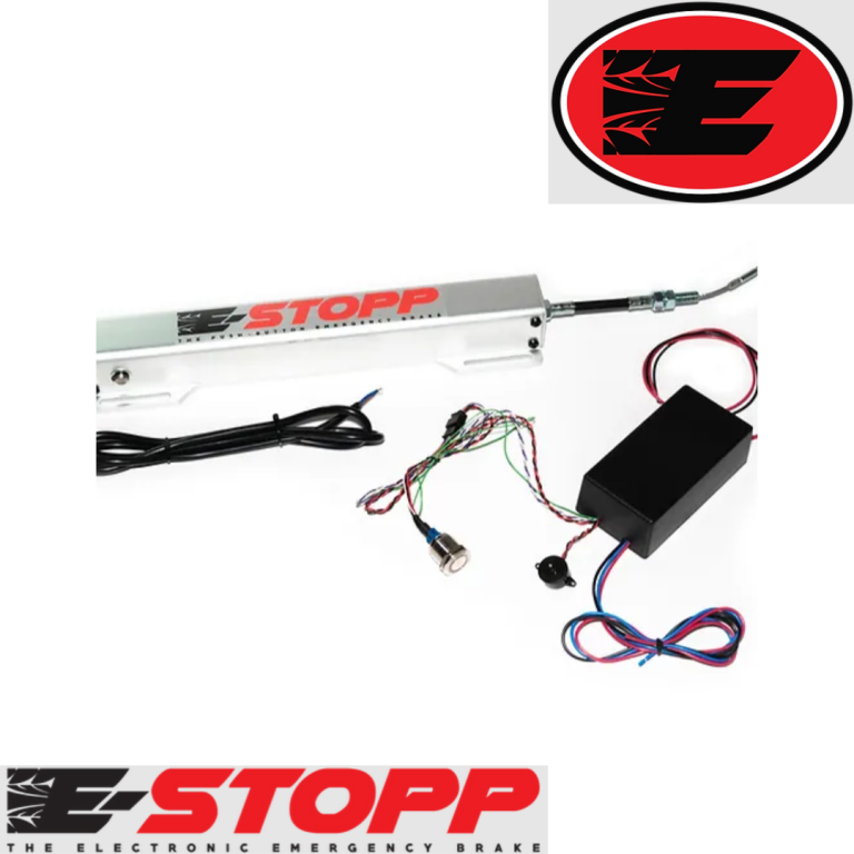 E-Stopp Electronic Handbrake, Push Button Emergency Brake Standard Kit ...